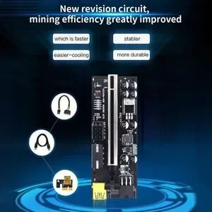 Computers, Laptops & Parts | Riser Pci E 16x Pcie 09s Plus Ver009c 6 ...